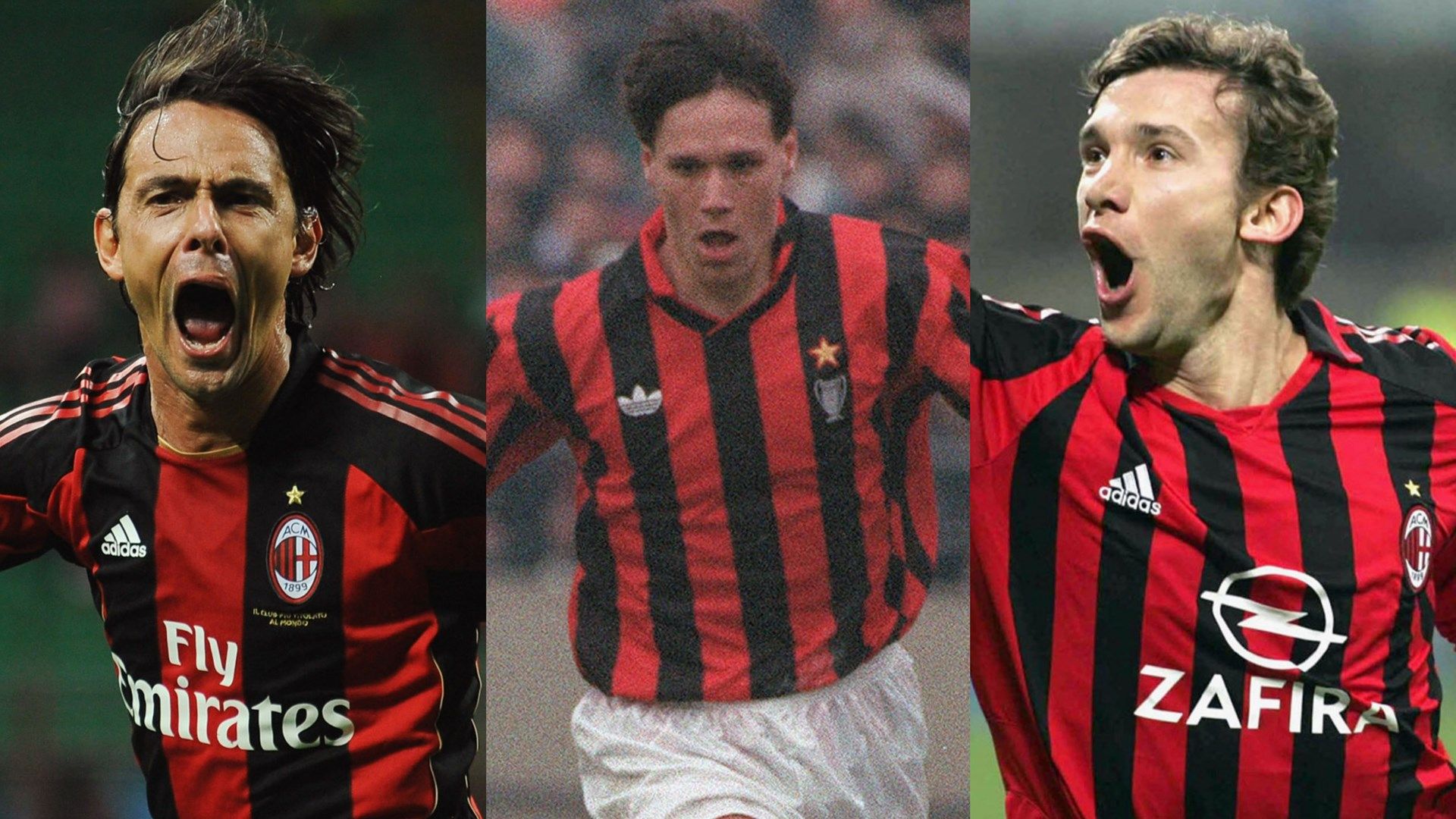 AC Milan announce first three strikers inducted into their Hall of Fame ...